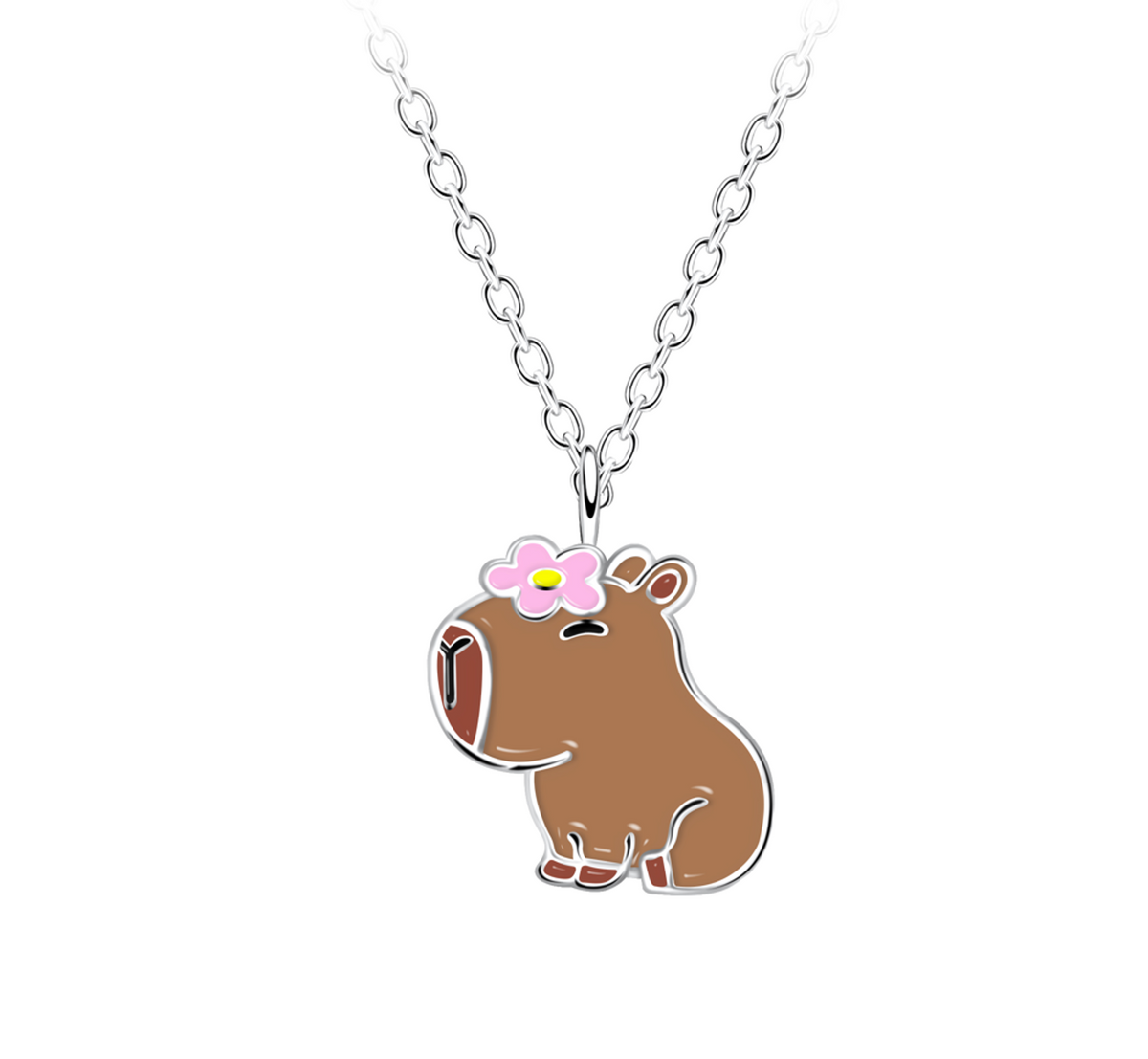 Sakura Capybara Necklace – Stellar